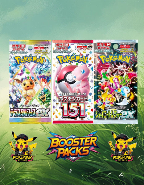 Japanese Booster Packs – Pokepunkltd
